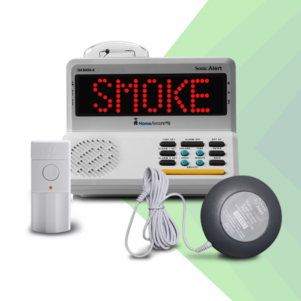 Sonic Alert HomeAware II Alerting System Bundle | Canadian Hearing Services