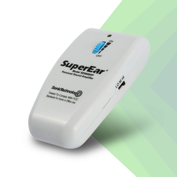 Sonic Technology Super Ear Deluxe Rechargeable Sound Amplifier with 3 ...