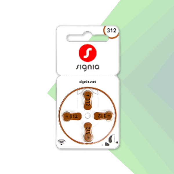 Signia Battery Pack s312 (4 cells in a pack) | Canadian Hearing Services