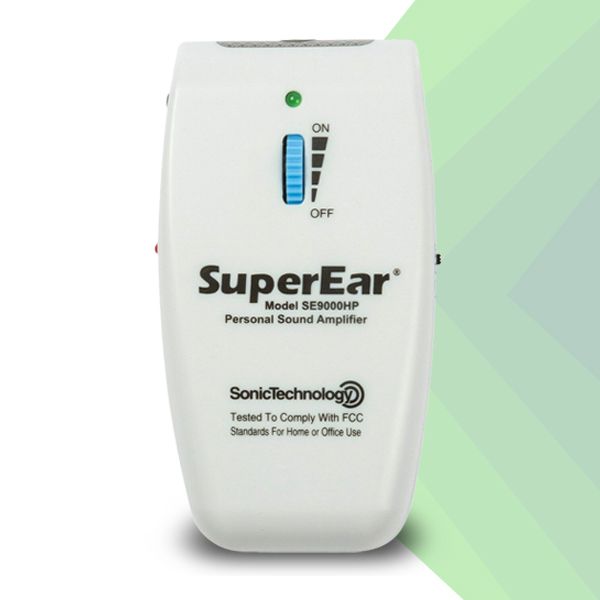 Sonic Technology Super Ear Deluxe Rechargeable Sound Amplifier with 3 ...